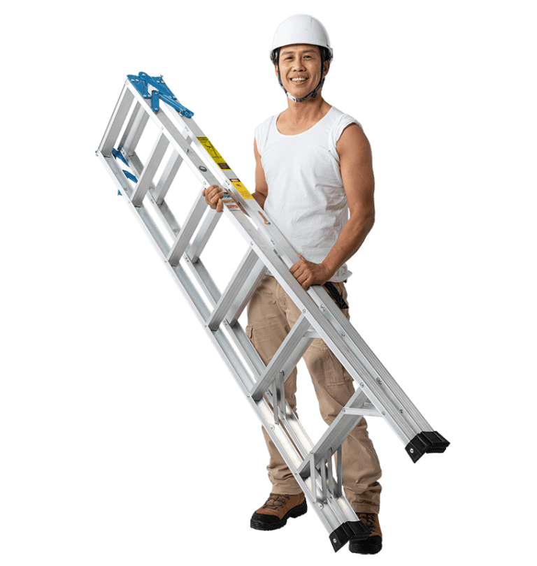 Aluminium Dual Purpose Ladder (DP) - Step by Step